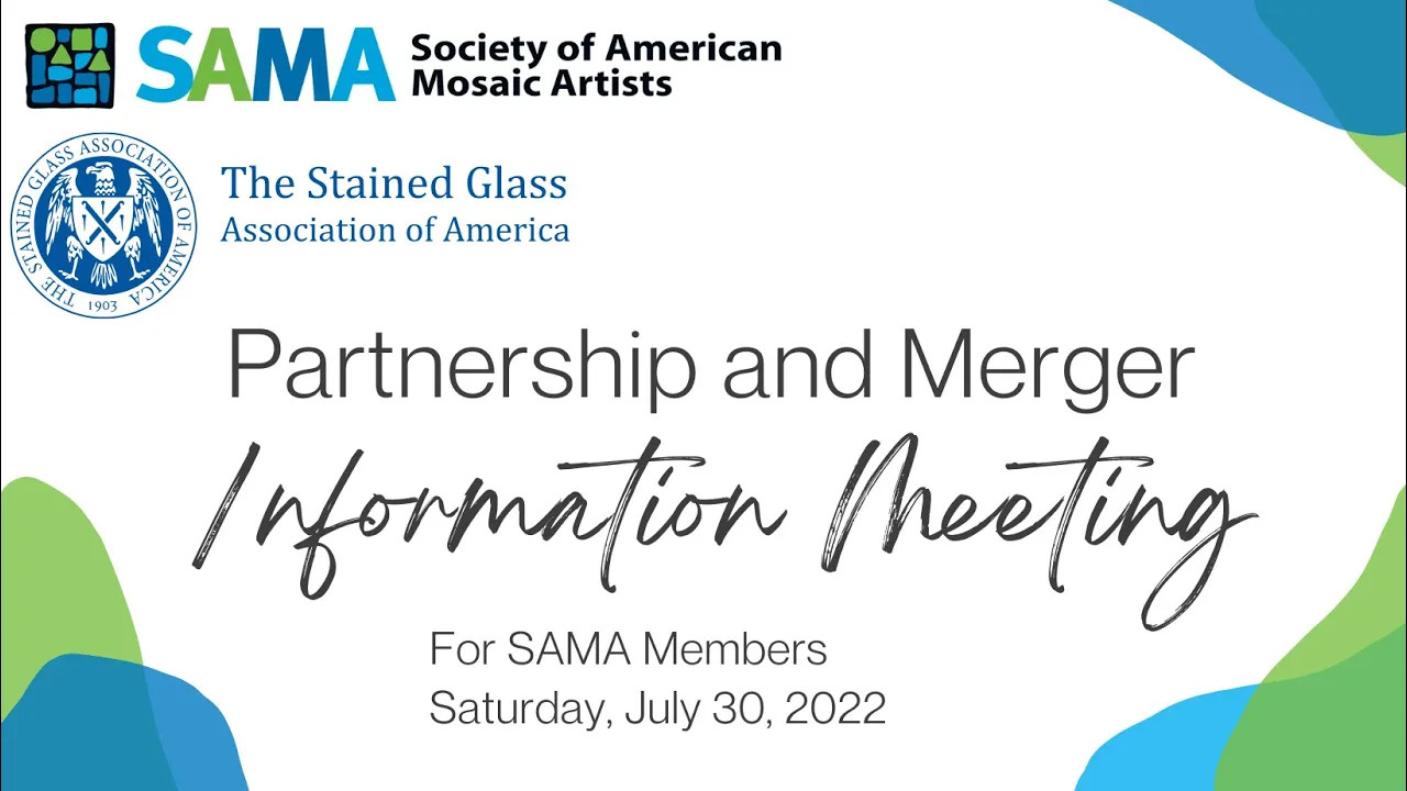 SGAA & SAMA Partnership & Merger Information Meeting | The Stained ...